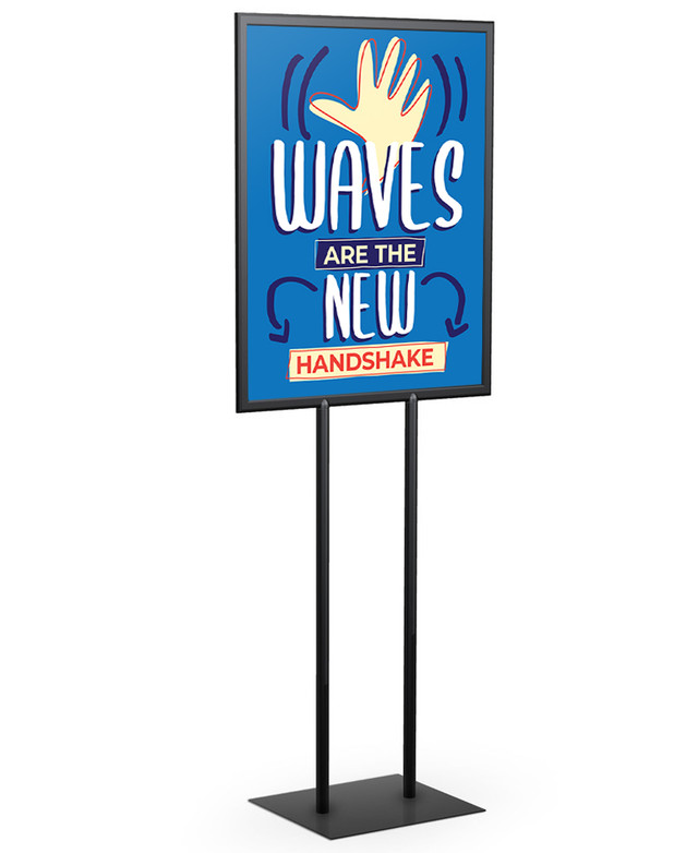 Poster Signs - Waves Are The New Handshake - 22" x 28"