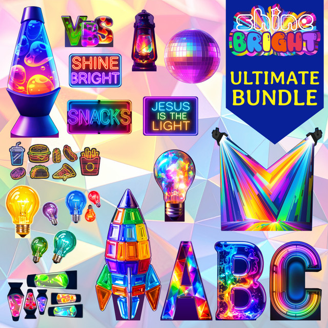 Shine Bright 14-Sets Ultimate Display Bundle - Easy Scene Pop-Up Giant ...