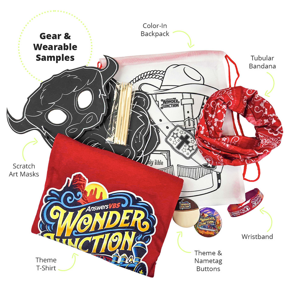 Super Starter Kit - Wonder Junction VBS 2025 by Answers in Genesis - Concordia Supply