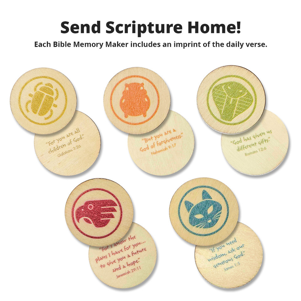 Bible Memory Makers (Enough for 10 kids) - Kid Favorite - Egypt VBS ...