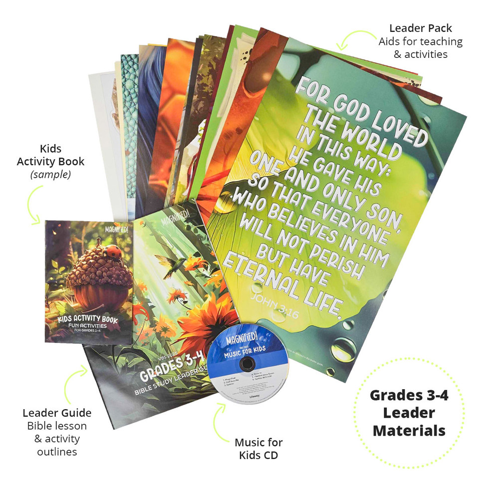 Kids Starter Kit: Grades 1-6 - Magnified! VBS 2025 by Lifeway - Concordia Supply