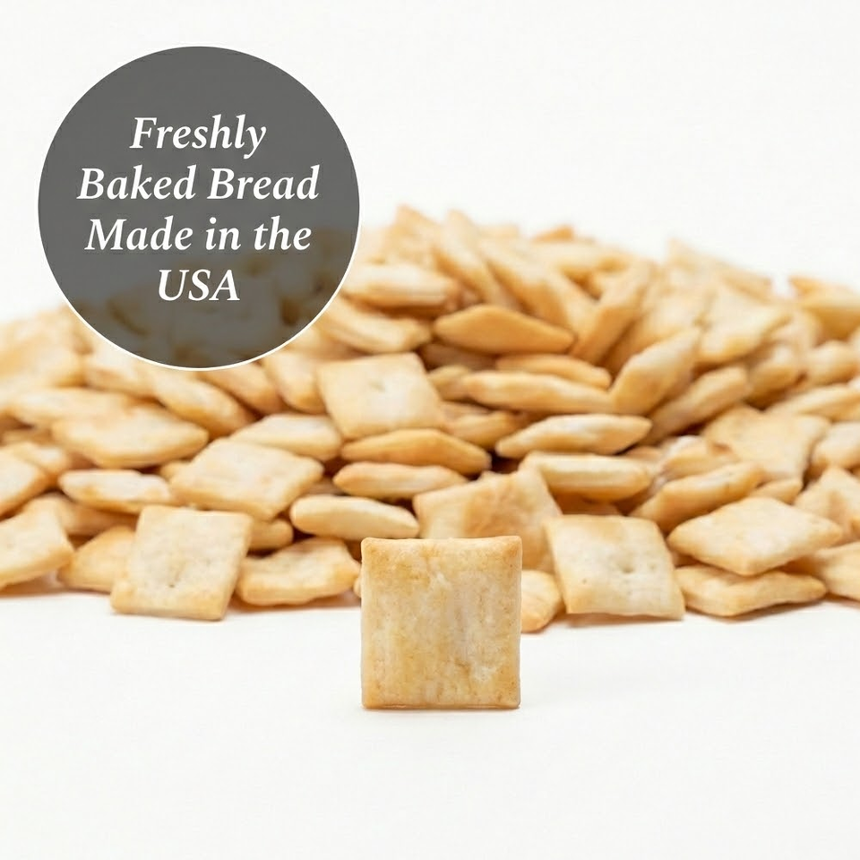 Traditional Communion Bread - 1/2" Unleavened Bread Squares (500 Pieces ...