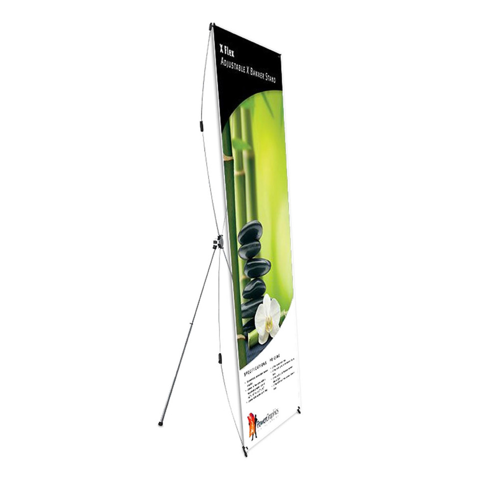 A-Frame Banner Stand - 3' x 8' Outdoor Horizontal Banners