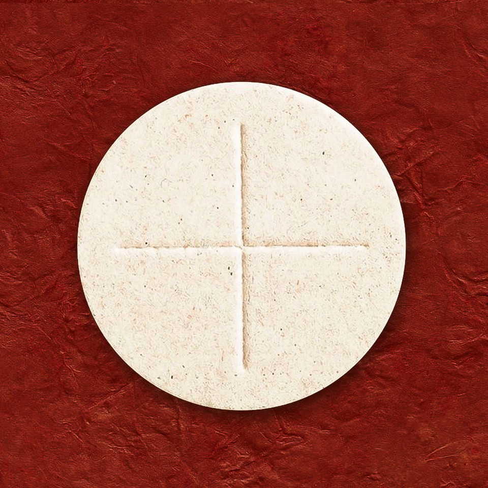 White Communion Wafers 2-3/4" (Box of 50) - Cavanagh - Concordia Supply