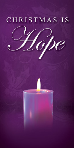 Church Banner - Christmas - Christmas Is Hope