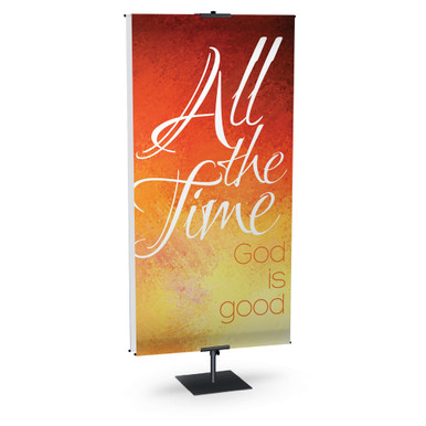 Church Banner - Praise and Worship - All the Time