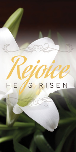 Church Banner - Easter - Rejoice