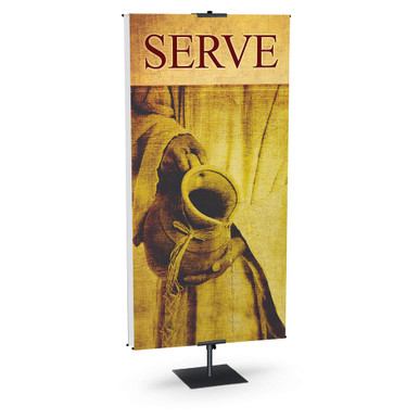 Church Banner - Inspirational - Serve