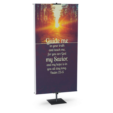 Church Banner - Inspirational - Guide Me