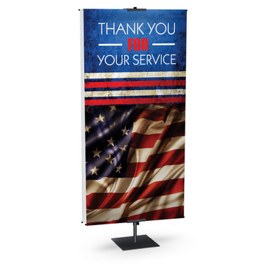 Church Banner - Patriotic - Thank You - B50752