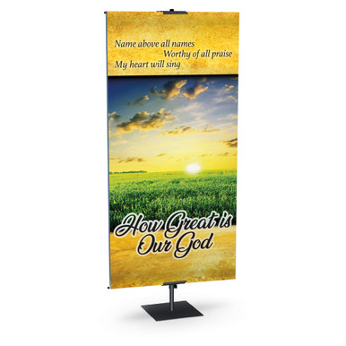 Church Banner - Inspirational - How Great is Our God - B77910