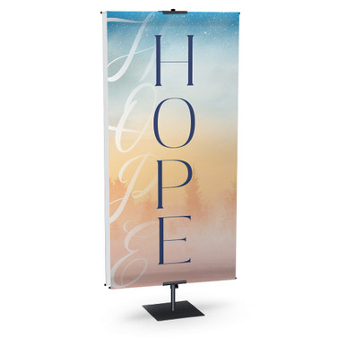 Church Banner - Christmas - Dawn of Grace Advent - Hope