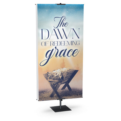 Church Banner - Dawn of Grace Advent - Redeeming Grace