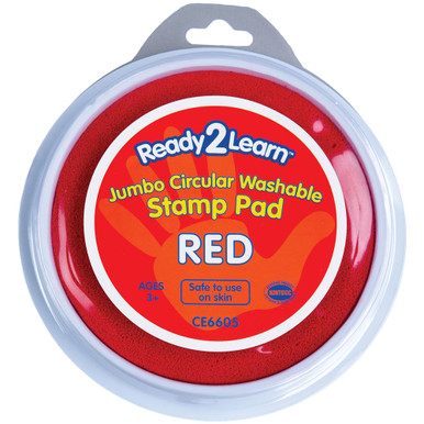 Large Round Stamp Pad - Red - VBS by Group