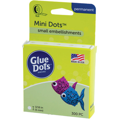 Mini Glue Dots 3/16 in. (Pack of 300 dots) - VBS