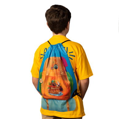 Drawstring Backpack - Pk of 6 - Discovery on Adventure Island - VBS ...