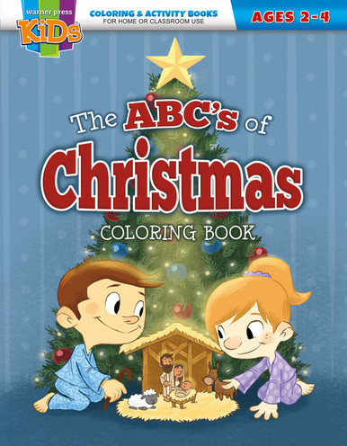 The ABC's of Christmas, KJV - Coloring & Activity Book