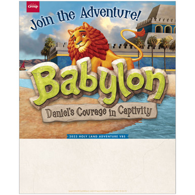 Publicity Posters - Pack of 5 - 17" x 22" - Babylon VBS 2023