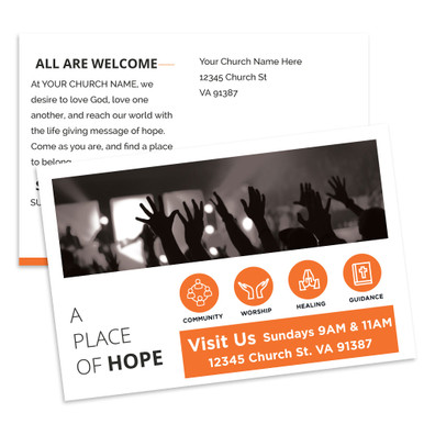 Customizable Postcards - Hope - PCSP231000