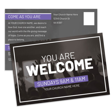 Customizable Postcards - Welcome & Praise - PCSP231200