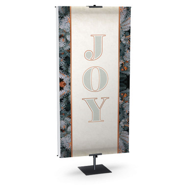 Church Banner - Advent - Joy - Paper and Pine Series - Concordia Supply