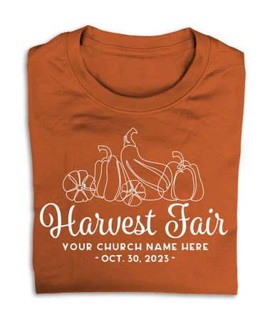 Custom T-Shirt - Fall - Fall Festival - TFAL033 - Concordia Supply