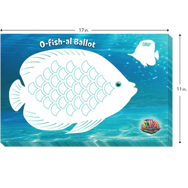 O-fish-al Ballots (1 Pack Supplies 5 Crews) - Scuba VBS 2024 by Group ...