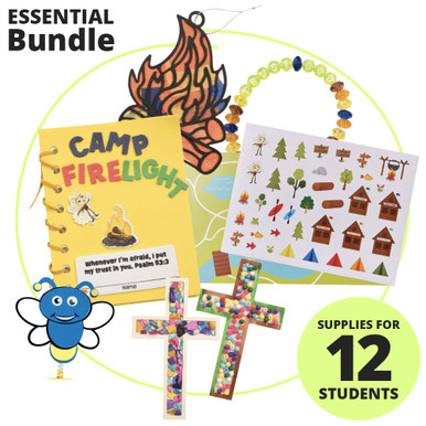 Craft Essentials BUNDLE - (Enough for 12 Kids) - Camp Firelight VBS ...