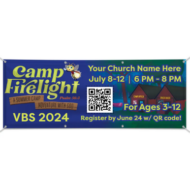 VBS Banner: Easy Custom Outdoor Vinyl Banner - Personalize in Real Time ...