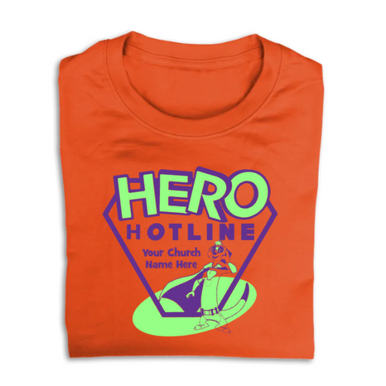 Easy Custom VBS T-Shirt - Two Color Design - Hero Hotline VBS ...