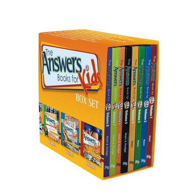 The Answers Books for Kids Complete Set (Volumes 1-8), English (Blue ...
