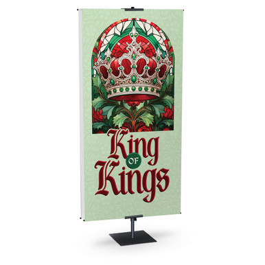 Church Banner - King of Kings - Concordia Supply