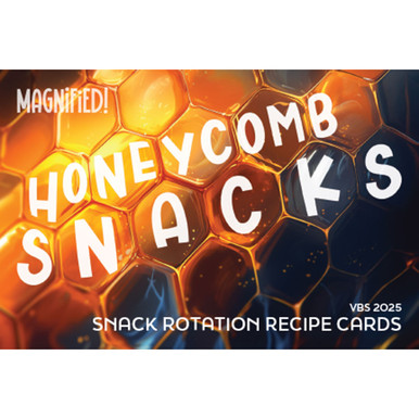 Snack Rotation Recipe Cards - Magnified! VBS 2025 by Lifeway ...