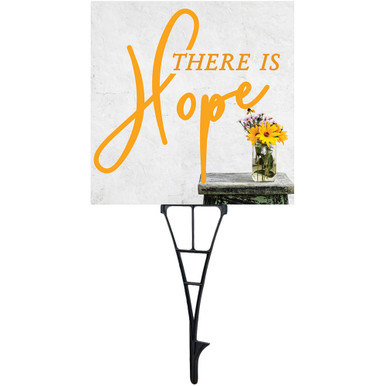 Messages of Hope - Yard Signs - There is Hope - 24x24 Printed Size