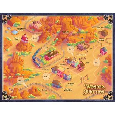 Wonder Junction Map and Stickers (Pack of 10 Maps and 1 Sticker Sheet ...