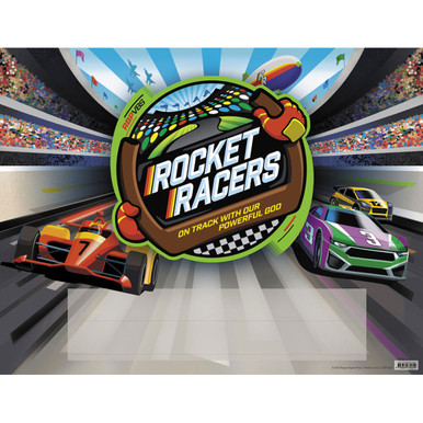 Theme Poster - 17 in x 22 in - Rocket Racers VBS 2025 by RBP ...