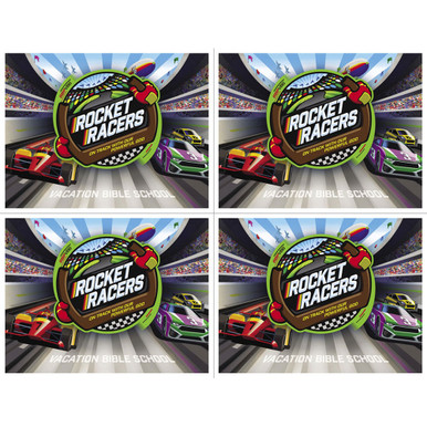Theme Postcards - Pack of 100 - Rocket Racers VBS 2025 by RBP ...