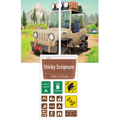 Sticky Scripture Giant Decorating Poster Pack (set of 3) (3 ft. x 5 ft ...