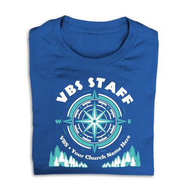 True North VBS Custom T-Shirt - Two Color Design with Compass ...
