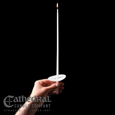 Congregational Taper Candles All-Purpose Ends - Stearine - 14" - Pack ...