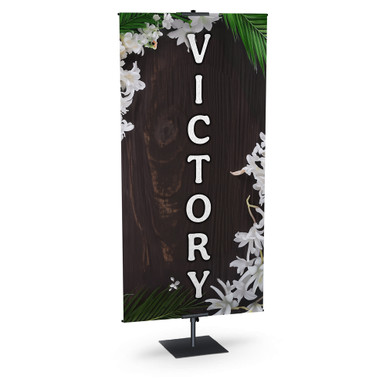 Church Banners - Faith In Bloom Easter - Victory - Concordia Supply