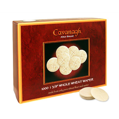 Whole Wheat Communion Wafers 1-3/8" (Box of 1000) - Cavanagh Altar ...