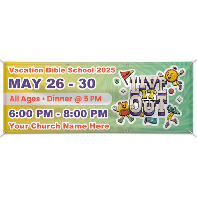 Easy Custom Outdoor Vinyl Banner - Personalize in Real Time - Live It ...