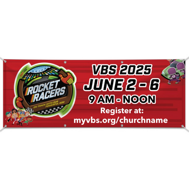 Easy Custom Outdoor Vinyl Banner - Personalize in Real Time - Rocket ...