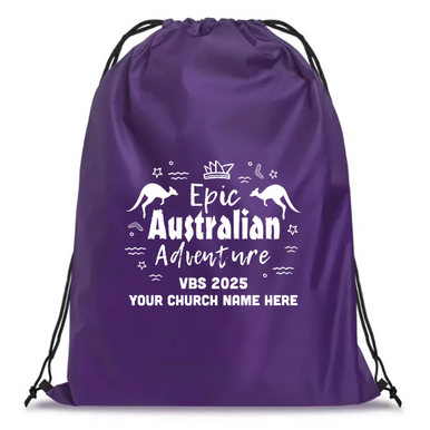 Easy Custom VBS Drawstring Bag - Personalize in Real Time - Epic ...