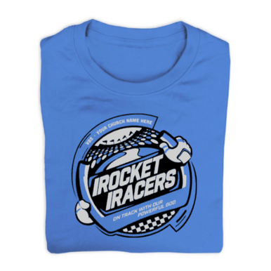 Rocket Racers VBS Custom T-Shirt - Two Color Design with Theme Logo ...