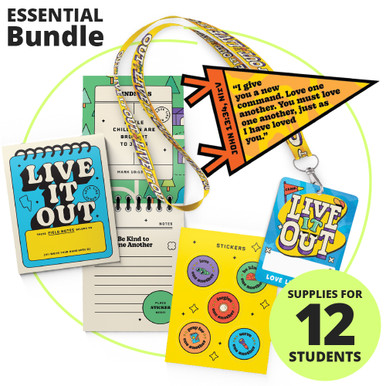 Student Essentials BUNDLE (Enough for 12 Kids) - Live It Out VBS 2025 by Orange - Concordia Supply