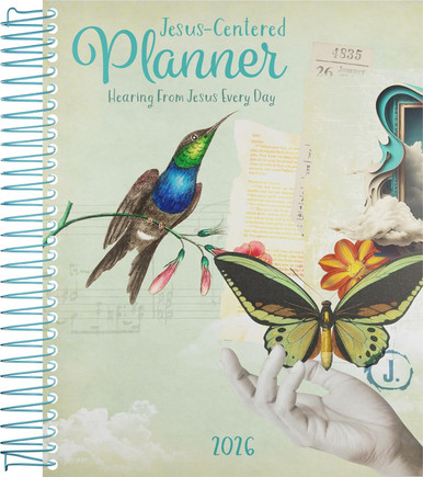 Jesus-Centered Planner 2026: Hearing From Jesus Every Day, English ...