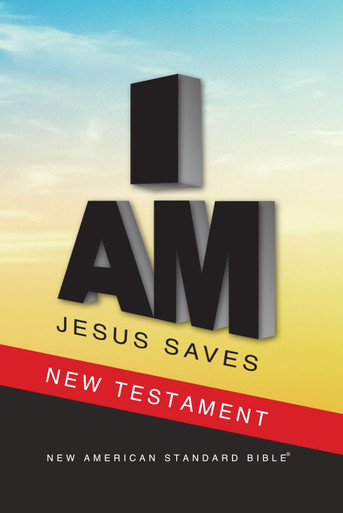 NASB Jesus Saves New Testament, New Testament (Paperback, Black) - Bulk ...
