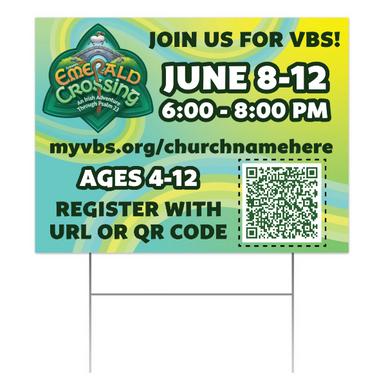Easy Custom Outdoor Yard Sign - Personalize in Real Time - Emerald ...